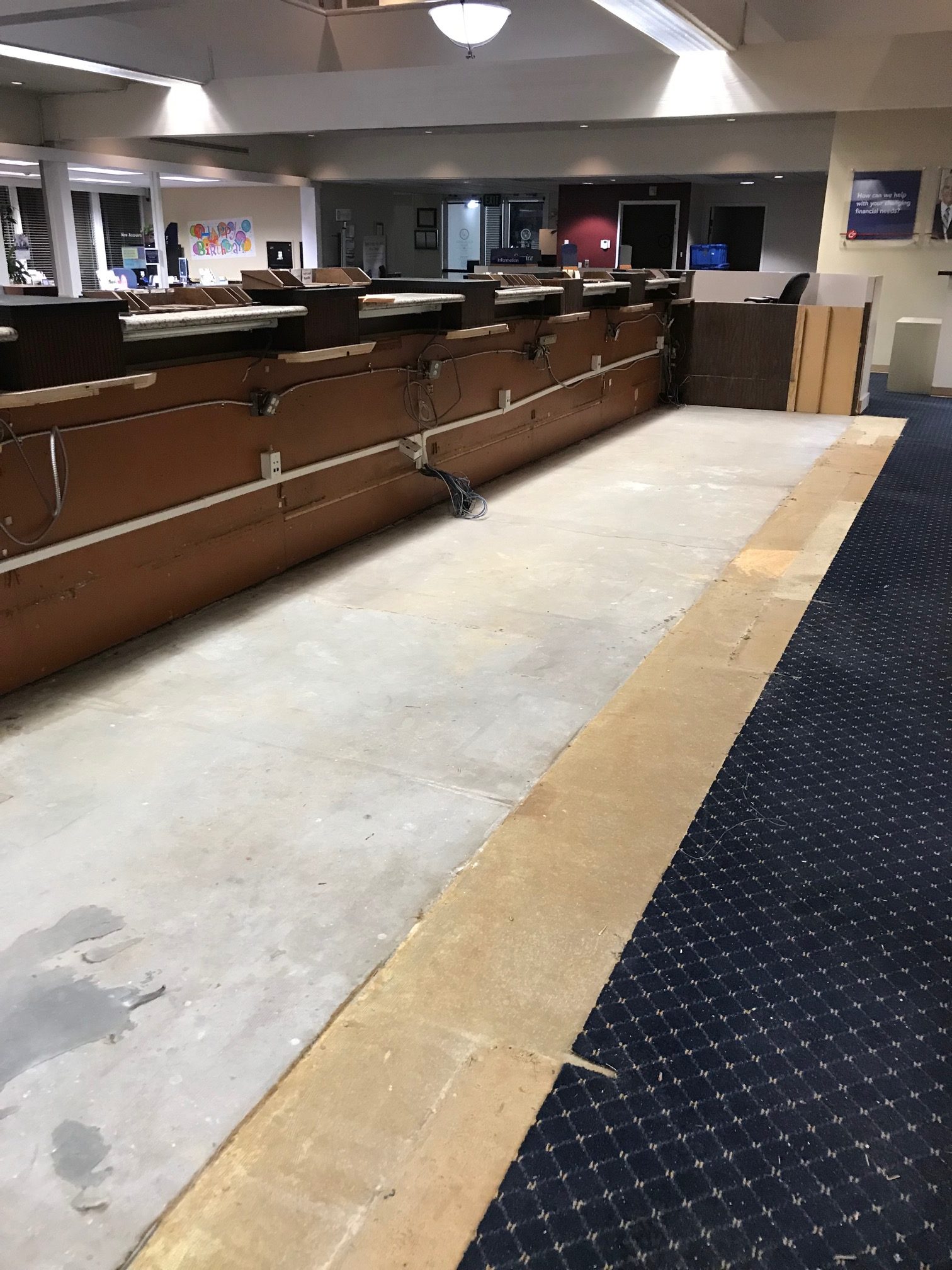 INSTALLING A NEW TELLER LINE FOR A MORE FUNCTIONAL & UPDATED LOOK ...